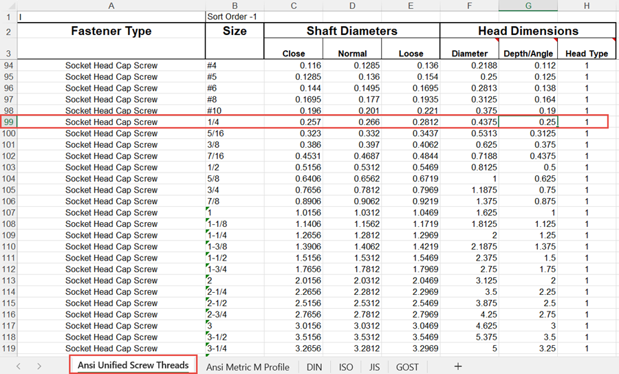 Controlling Bolted Connections by Editing the Excel Hole Tables
