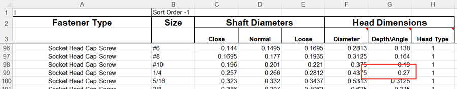 Controlling Bolted Connections by Editing the Excel Hole Tables